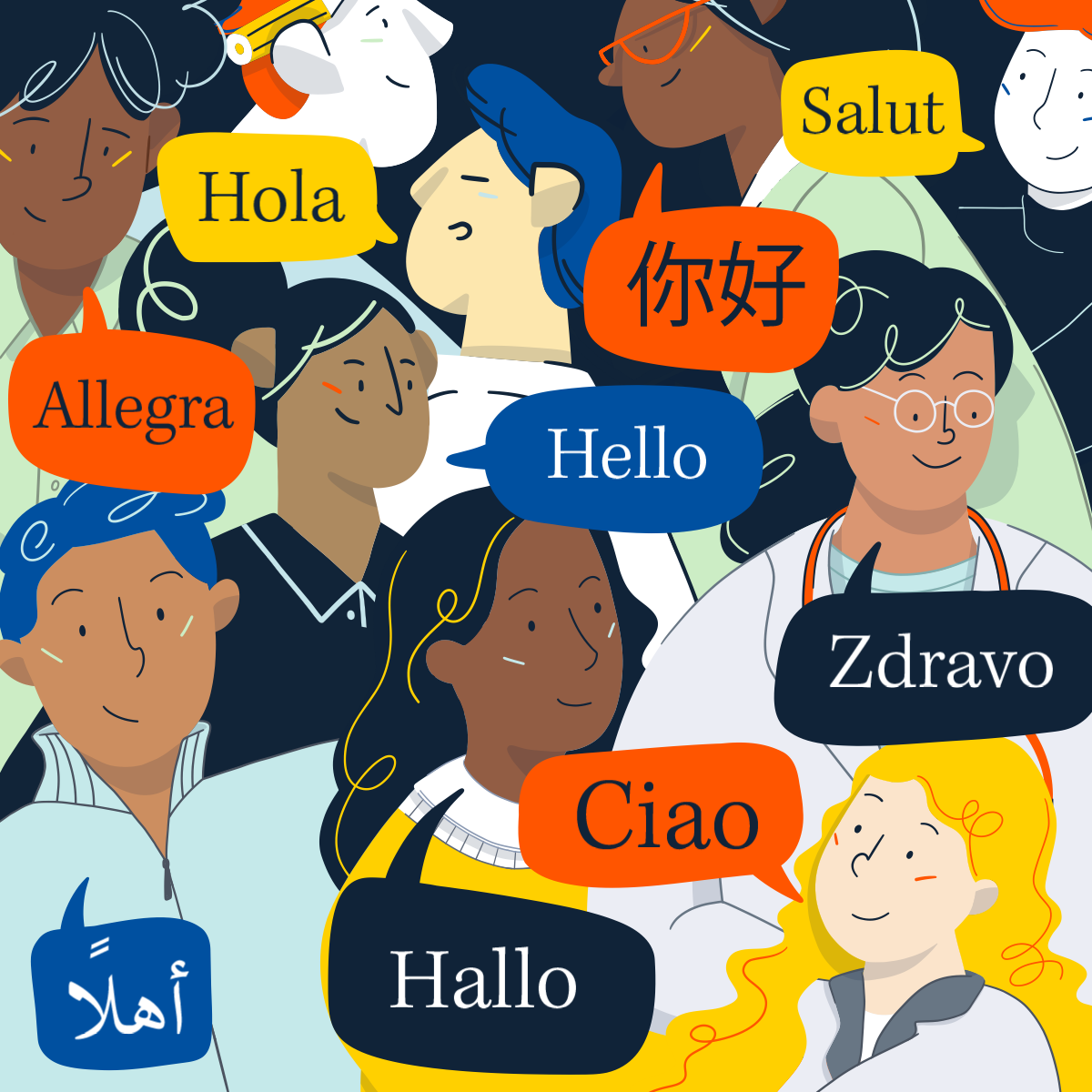 Wir feiern den Welt-Hallo-Tag